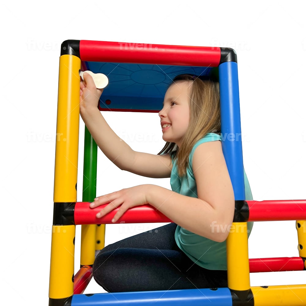 Jumbo Pool, Ball Pit & Climbing Modular Playset for Kids with Climbing ...