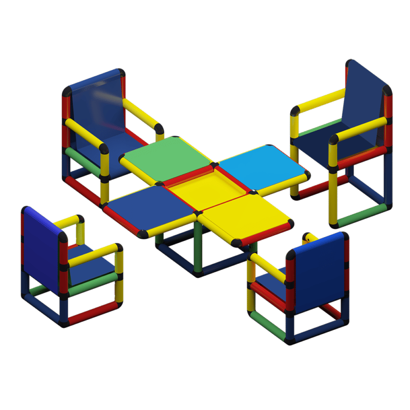 Funphix Home Sweet Home Furniture Set 528 PCS - Funphix