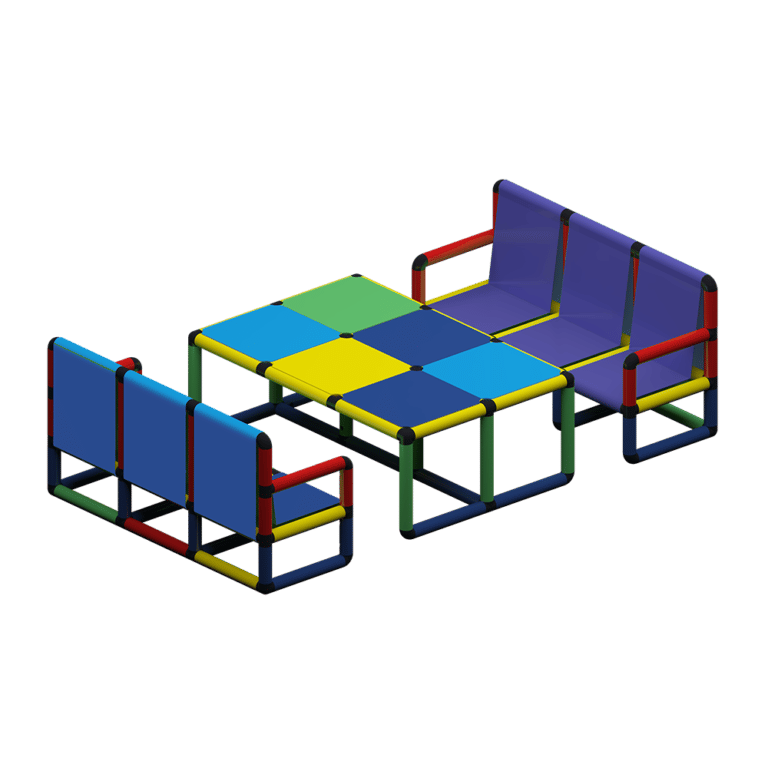 Funphix Home Sweet Home Furniture Set 528 PCS - Funphix