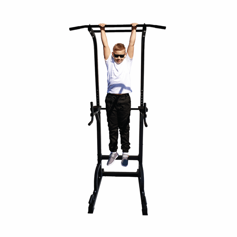 Funphix Pull Up Bar Station and Adjustable Power Tower Dip: Home Gym ...