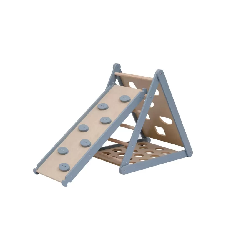 Indoor Triangle Climbing Toy Playground Playset with Triangular Ladder ...