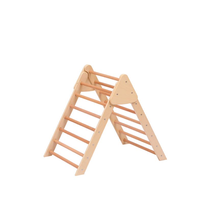 Indoor Triangle Climbing Toy Playground Playset with Triangular Ladder ...