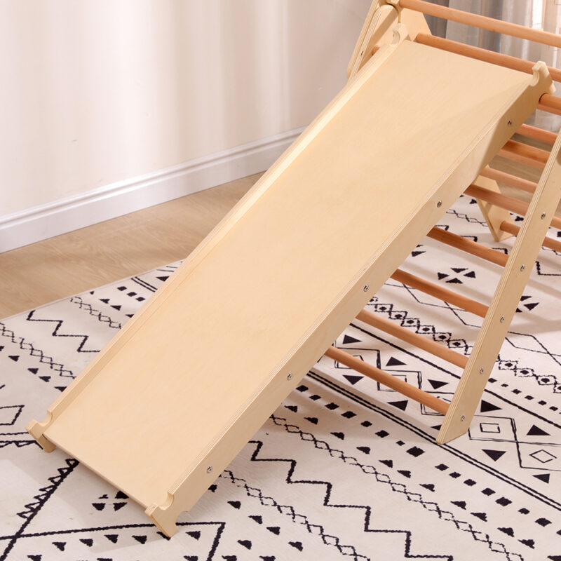 Indoor Triangle Climbing Toy Playground Playset with Triangular Ladder ...